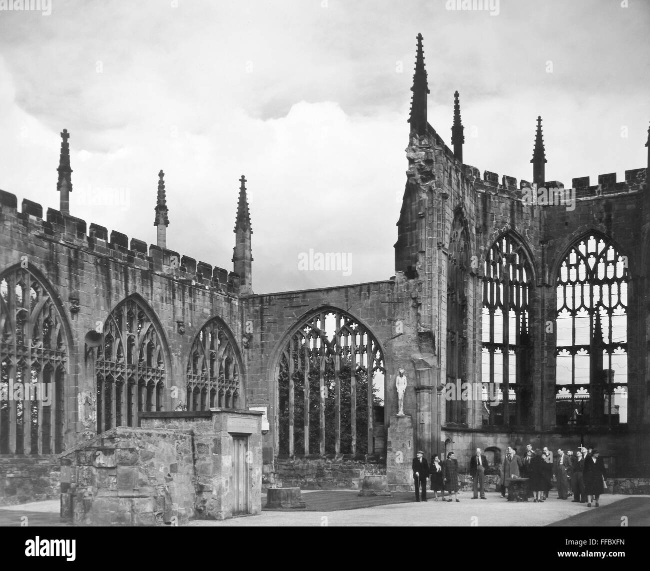 COVENTRY: CATHEDRAL RUINS. /nThe ruins of St. Michael's Cathedral at ...