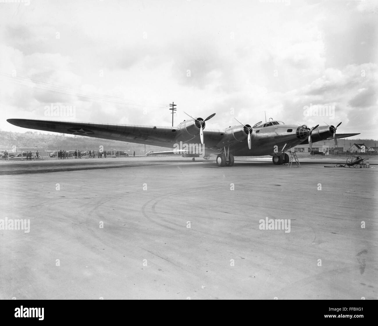 EXPERIMENTAL BOMBER PLANE. /nThe Boeing XB-15 bomber, an experimental ...