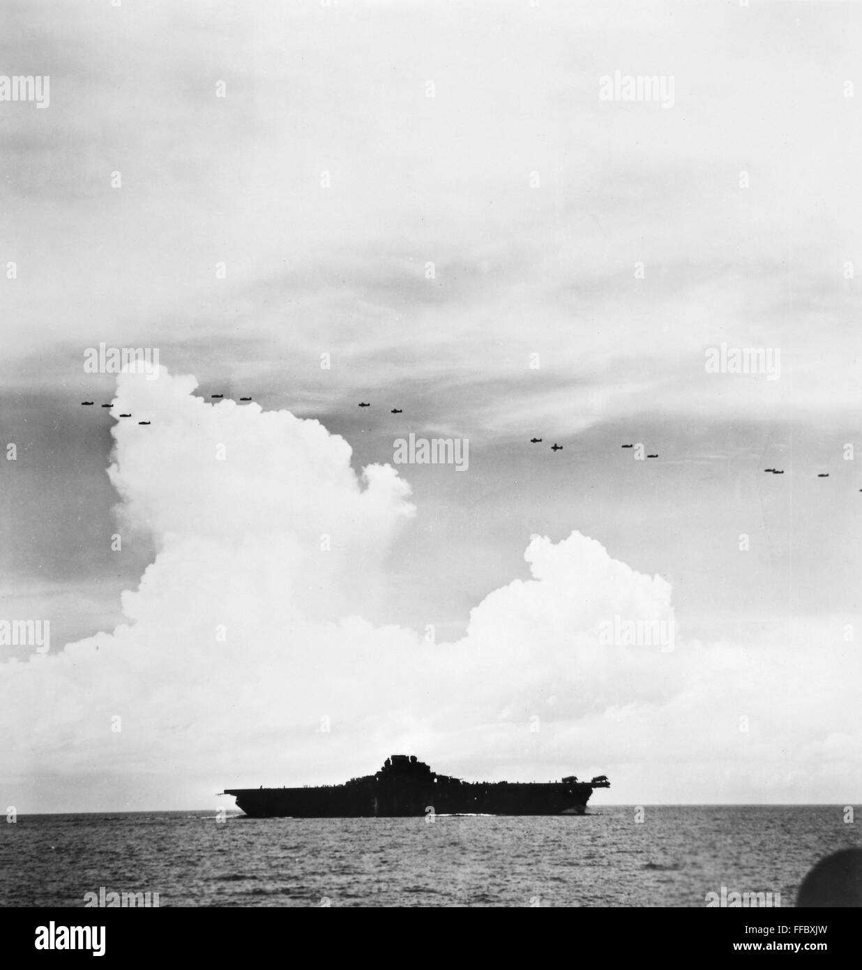 THE FIGHTING LADY, 1944. /nThe military aircraft carrier, USS Yorktown ...