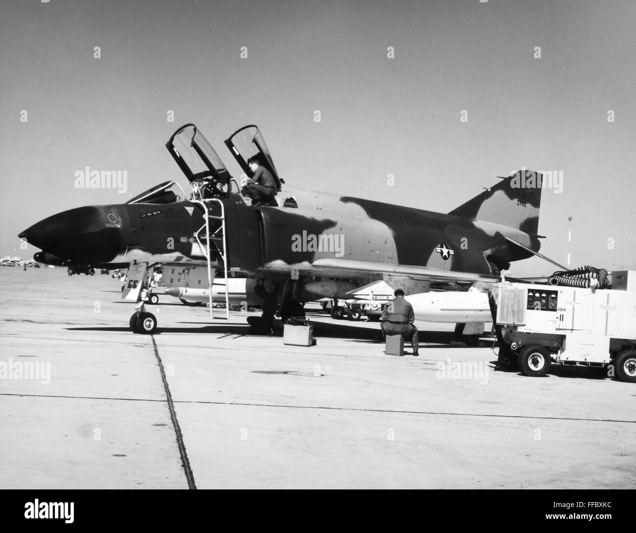 F-4 PHANTOM FIGHTER JET. /nThe combat crew of an F-4 Phantom II jet ...