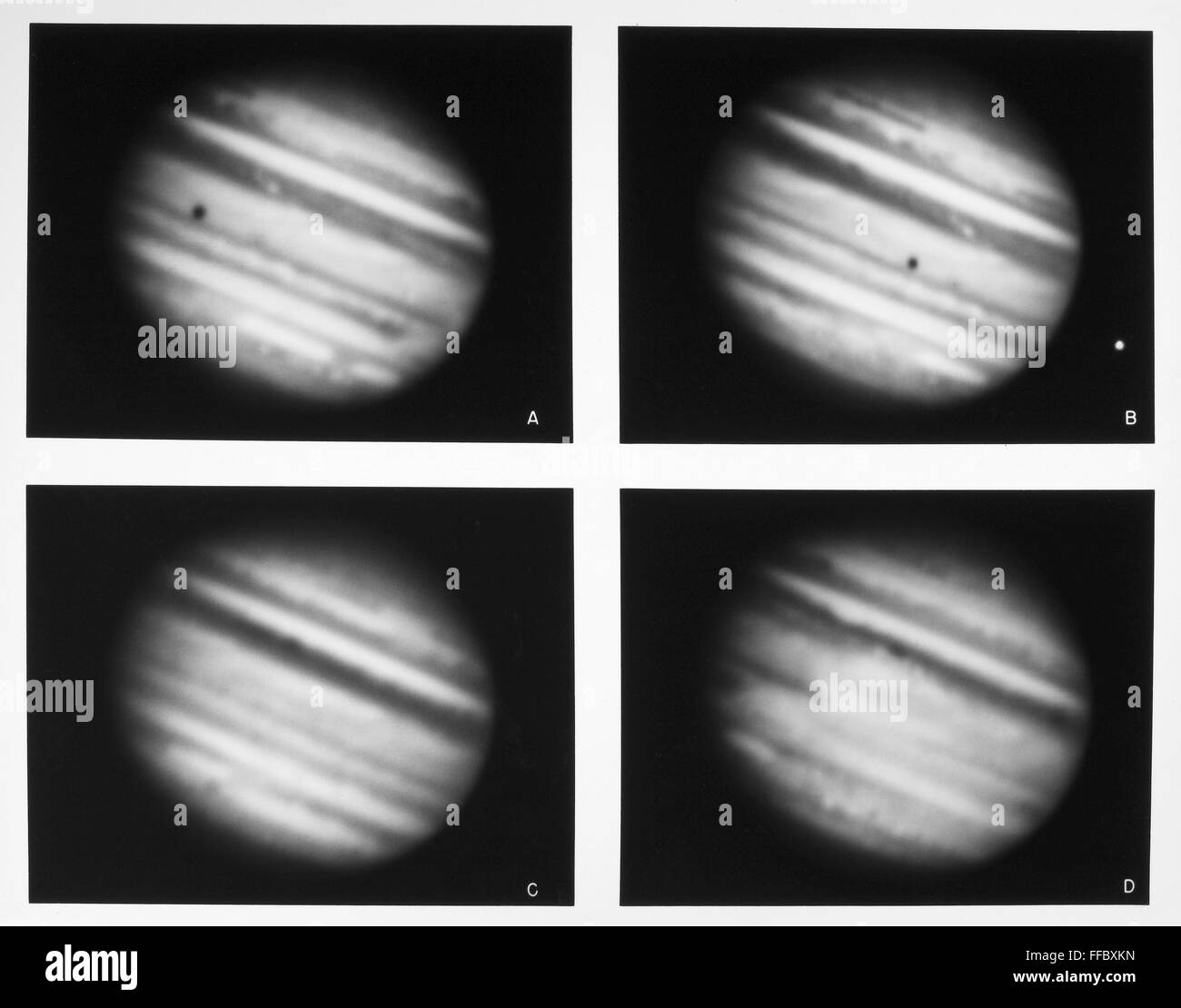 PLANET JUPITER./nFour views of Jupiter photographed, mid-20th century ...