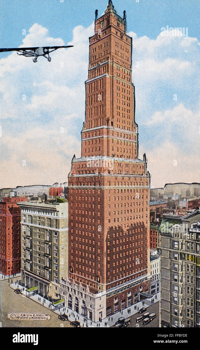 NEW YORK: RITZ TOWER. /nThe luxury apartment hotel, built in 1925, on ...