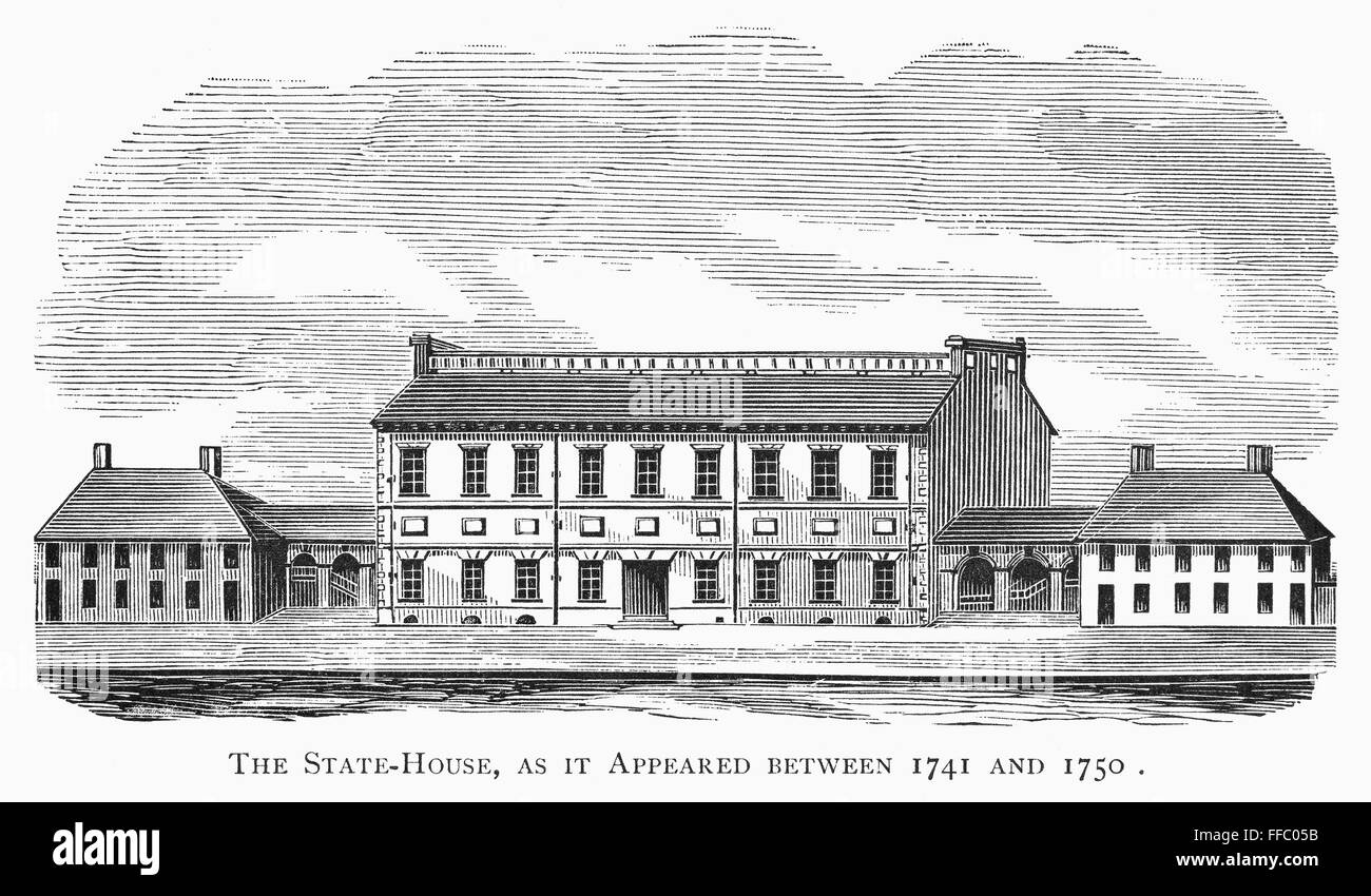 PHILADELPHIA STATE HOUSE. /nThe State House (later Independence Hall ...