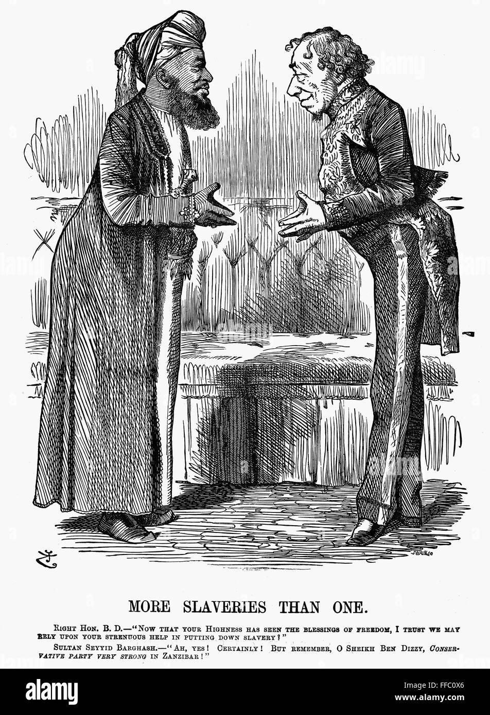 BENJAMIN DISRAELI /n(1804-1881). 1st Earl of Beaconsfield. English ...