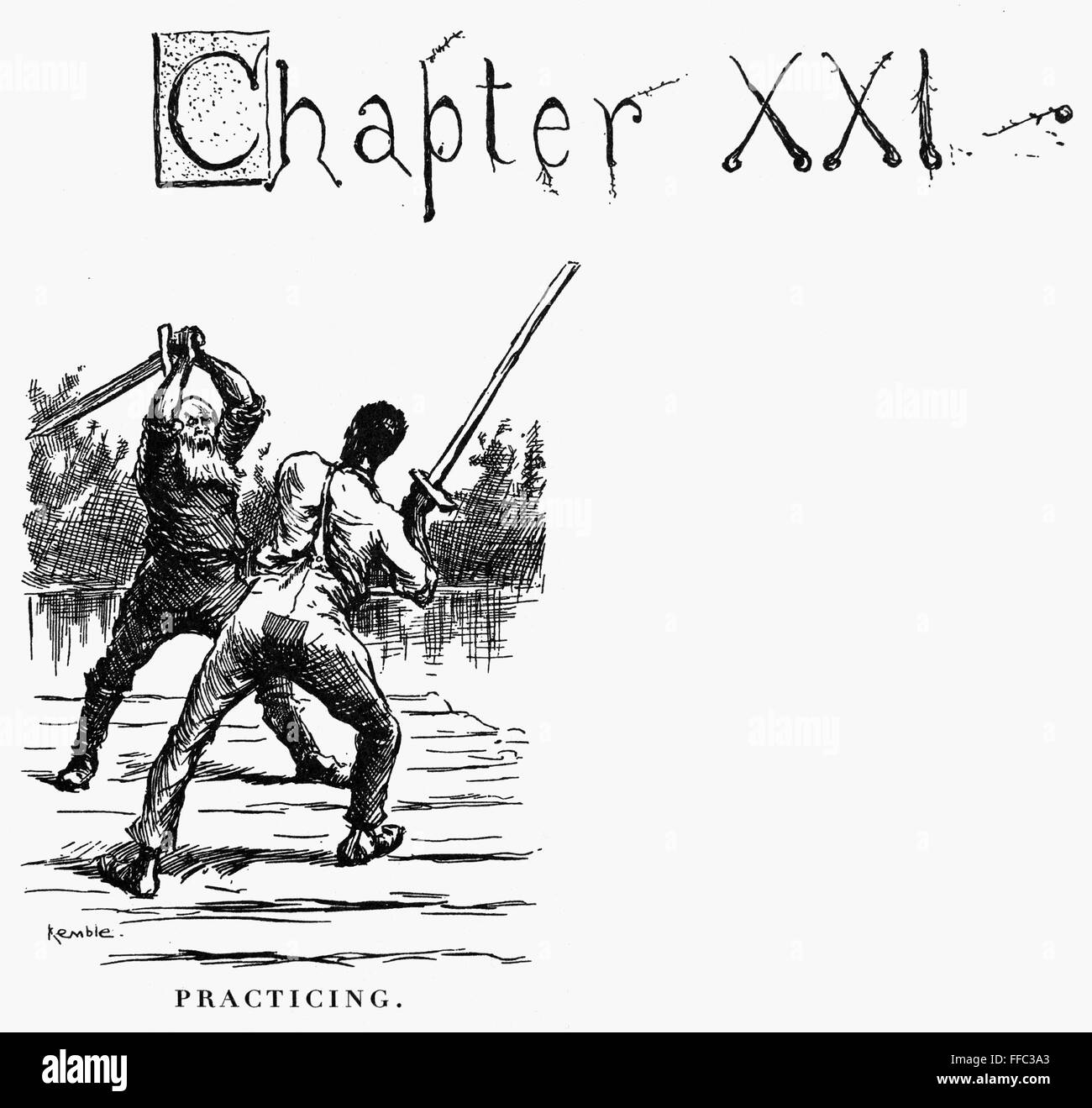 CLEMENS: HUCK FINN. /nThe king and the duke, a pair of con men ...