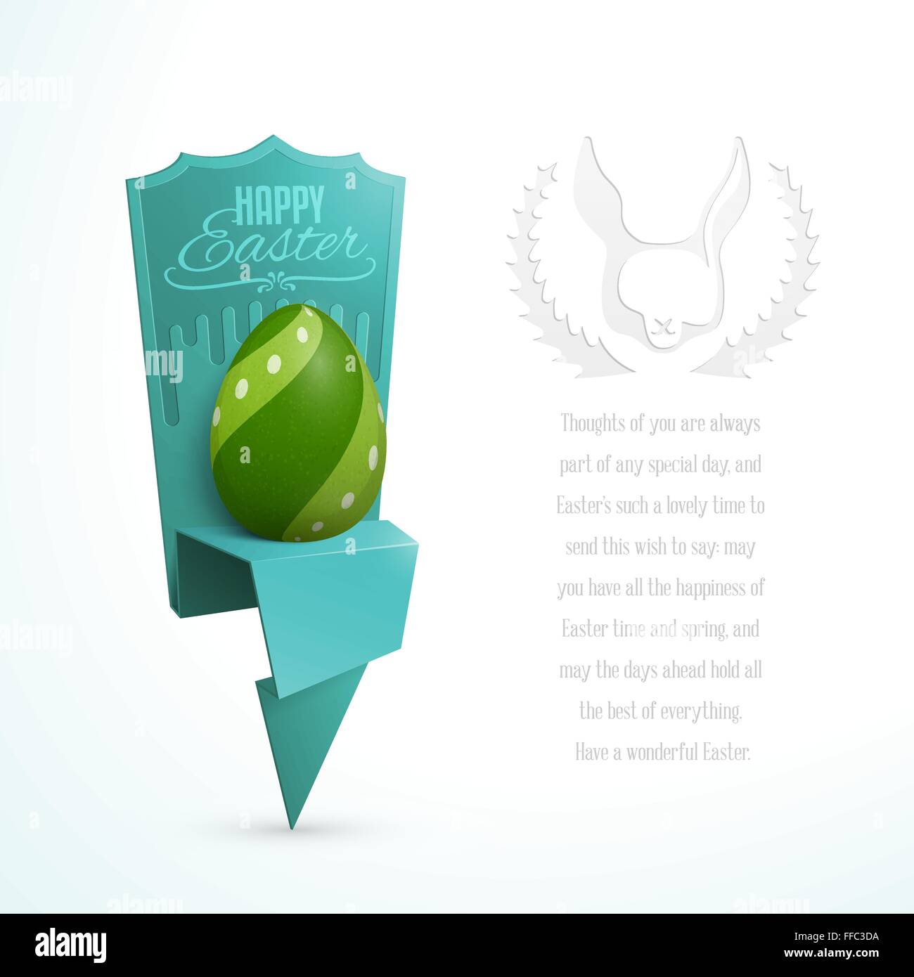 Origami egg Stock Vector Images - Alamy