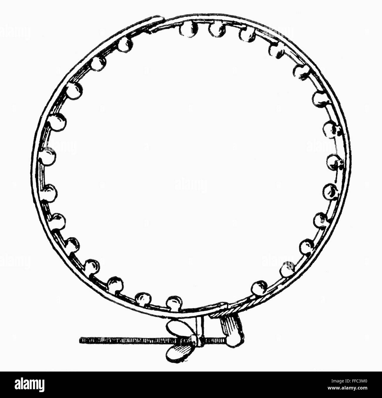 TORTURE INSTRUMENT. /nThe 'iron crown,' medieval torture device that is ...