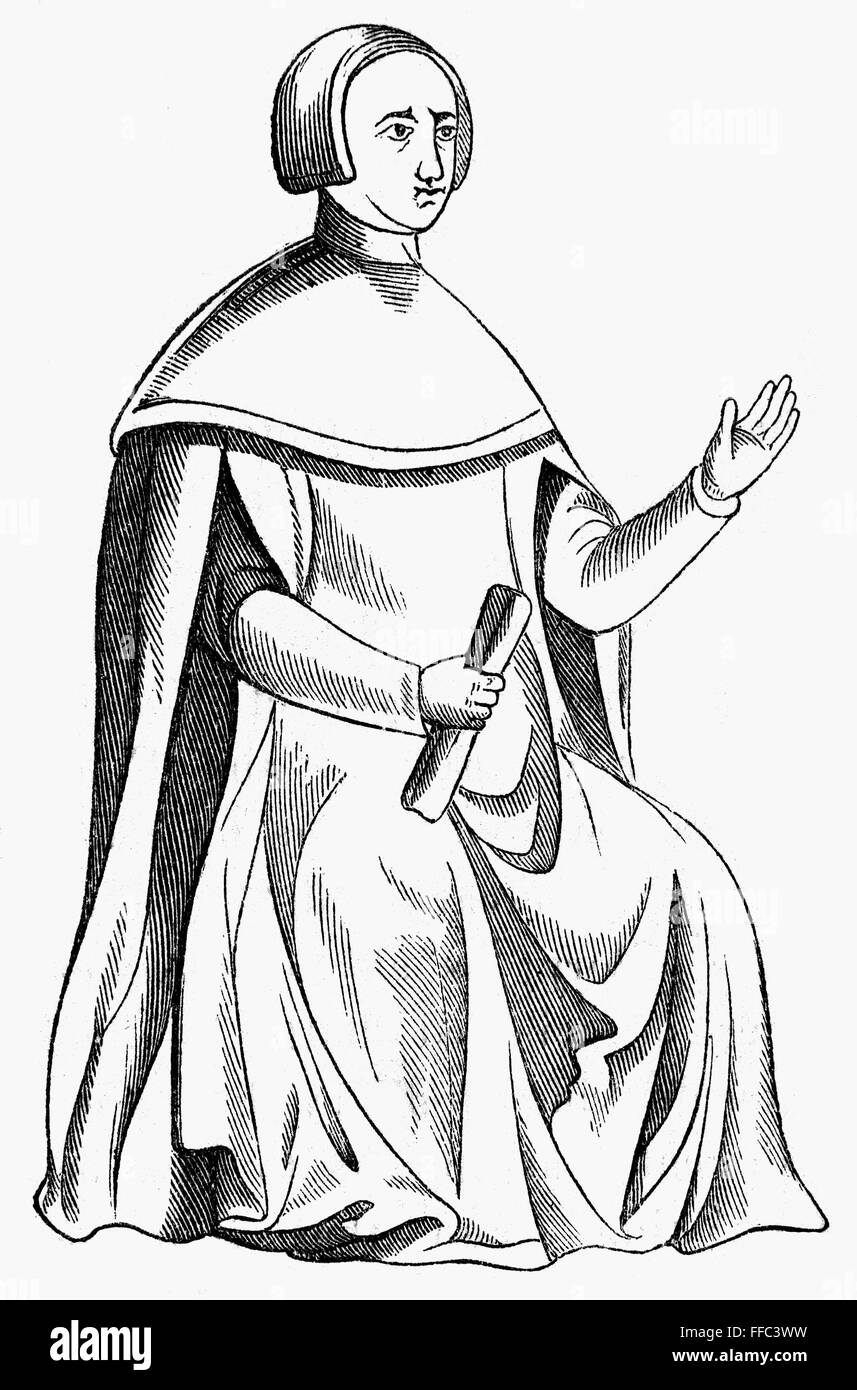 MEDIEVAL JUDGE. /nEnglish judge in the time of Henry VII. 19th century ...