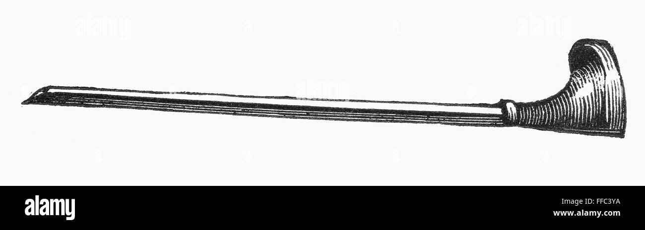 ENGRAVER'S TOOL, c1875. /nAn engraver's burin. Line engraving, 19th ...