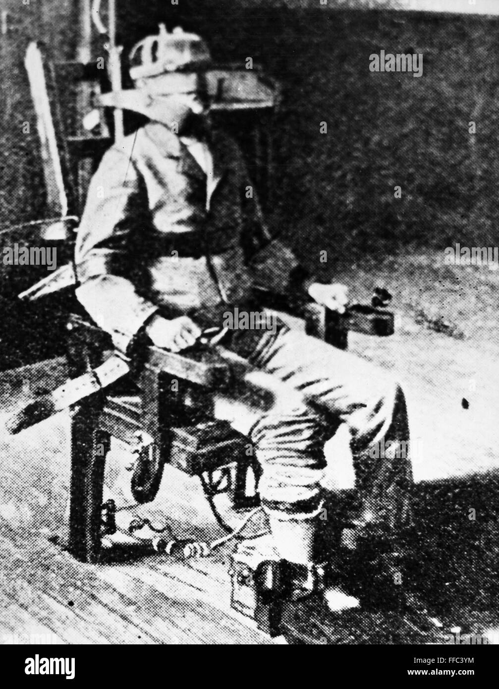 Punishment chair hi-res stock photography and images - Alamy