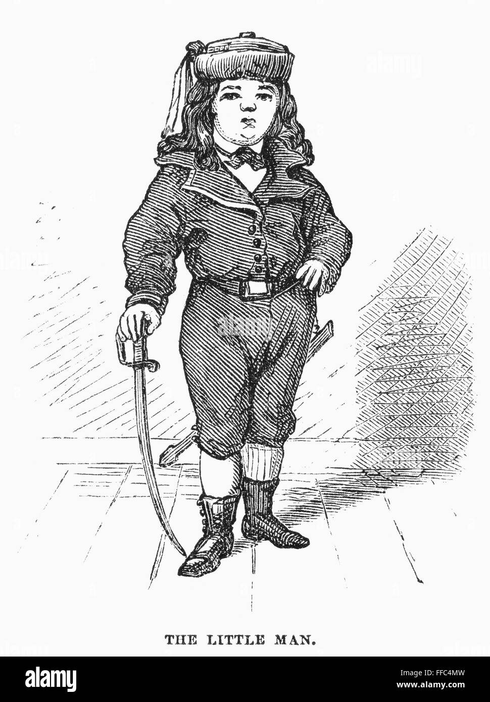 CHILDREN: TYPES. /n'The Little Man.' Wood engraving, American, 1876 ...