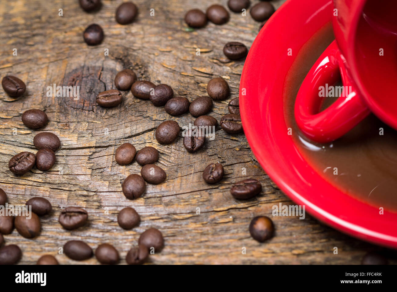 Spilled cup coffee on hi-res stock photography and images - Alamy