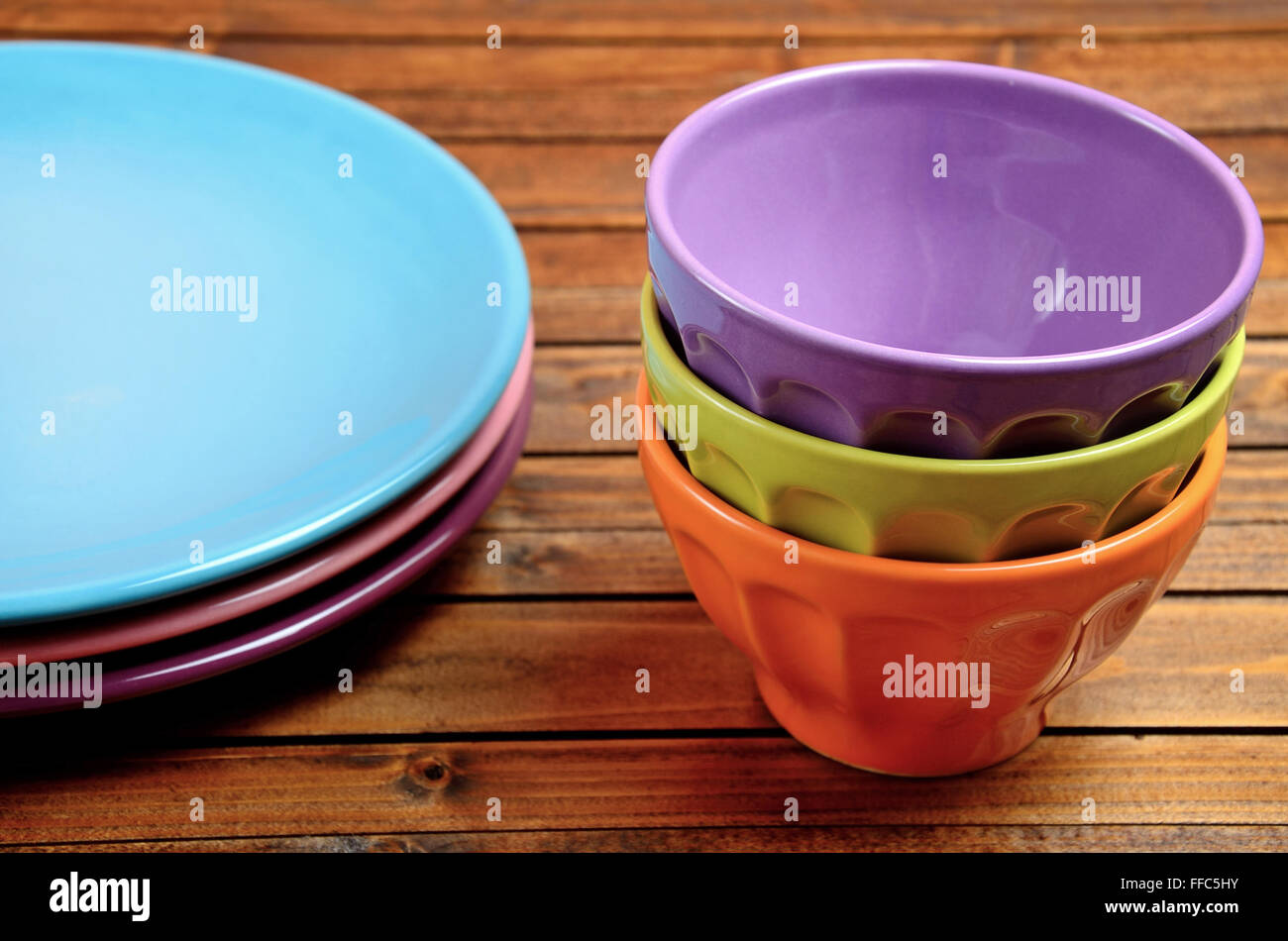 Colorful dinner table hi-res stock photography and images - Alamy