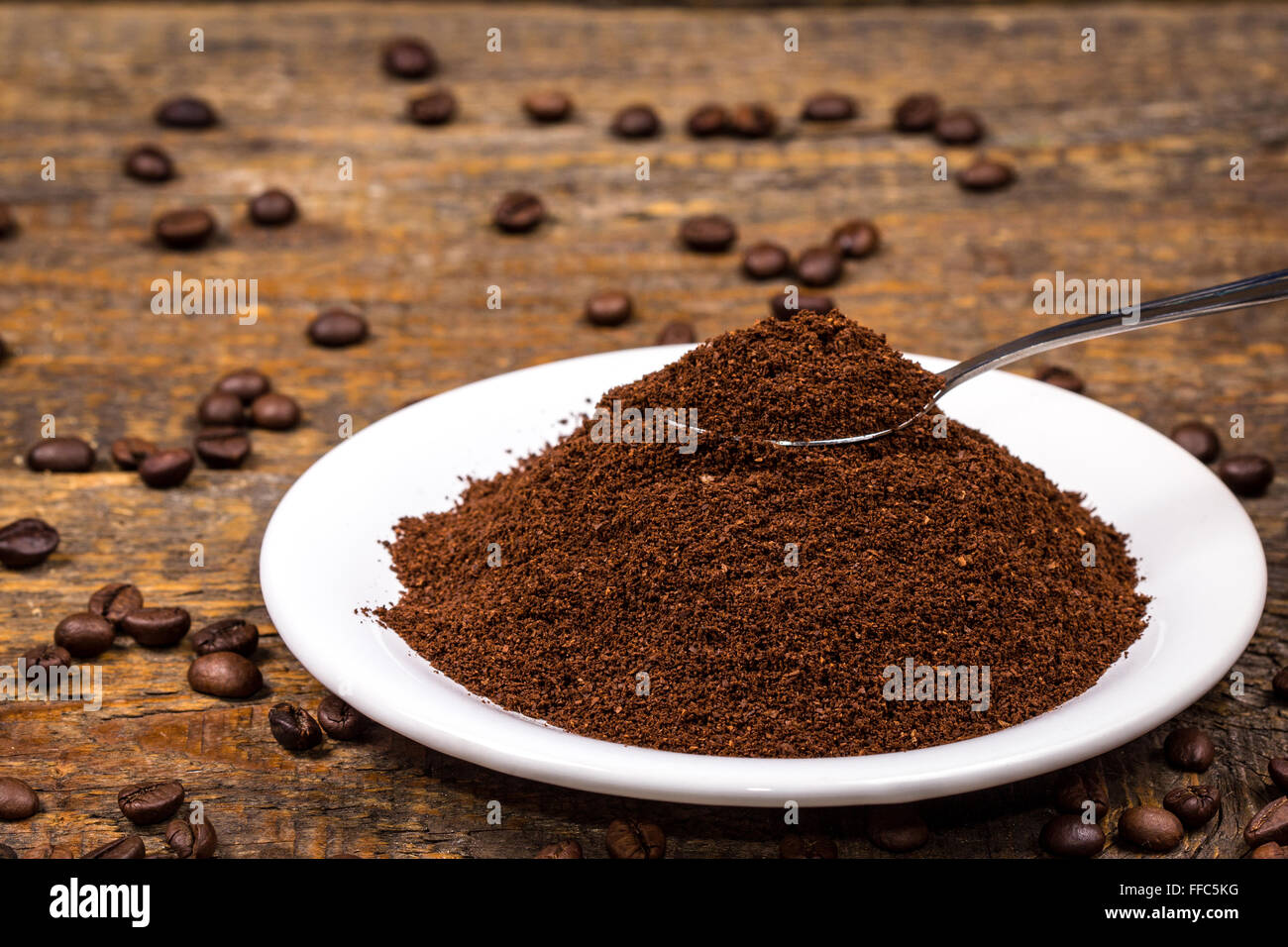 Ground Coffee Stock Photos & Ground Coffee Stock Images - Alamy