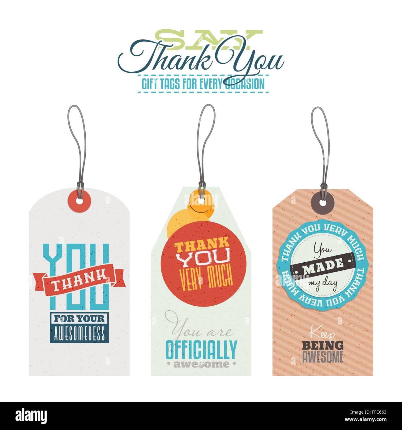 Thank You Labels High Resolution Stock Photography and Images - Alamy