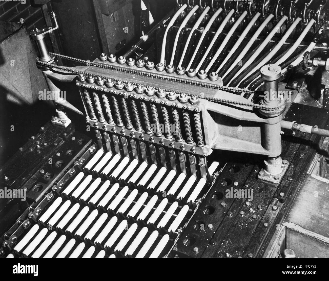 WIENER PRODUCTION. /nProducing wieners at the Oscar Mayer plant in ...