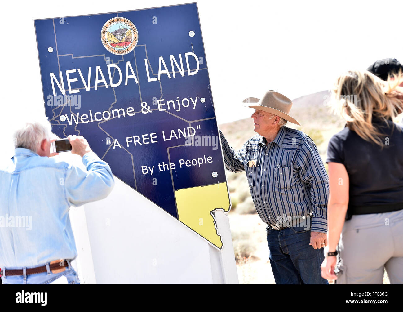 Cliven bundy standoff hi-res stock photography and images - Alamy