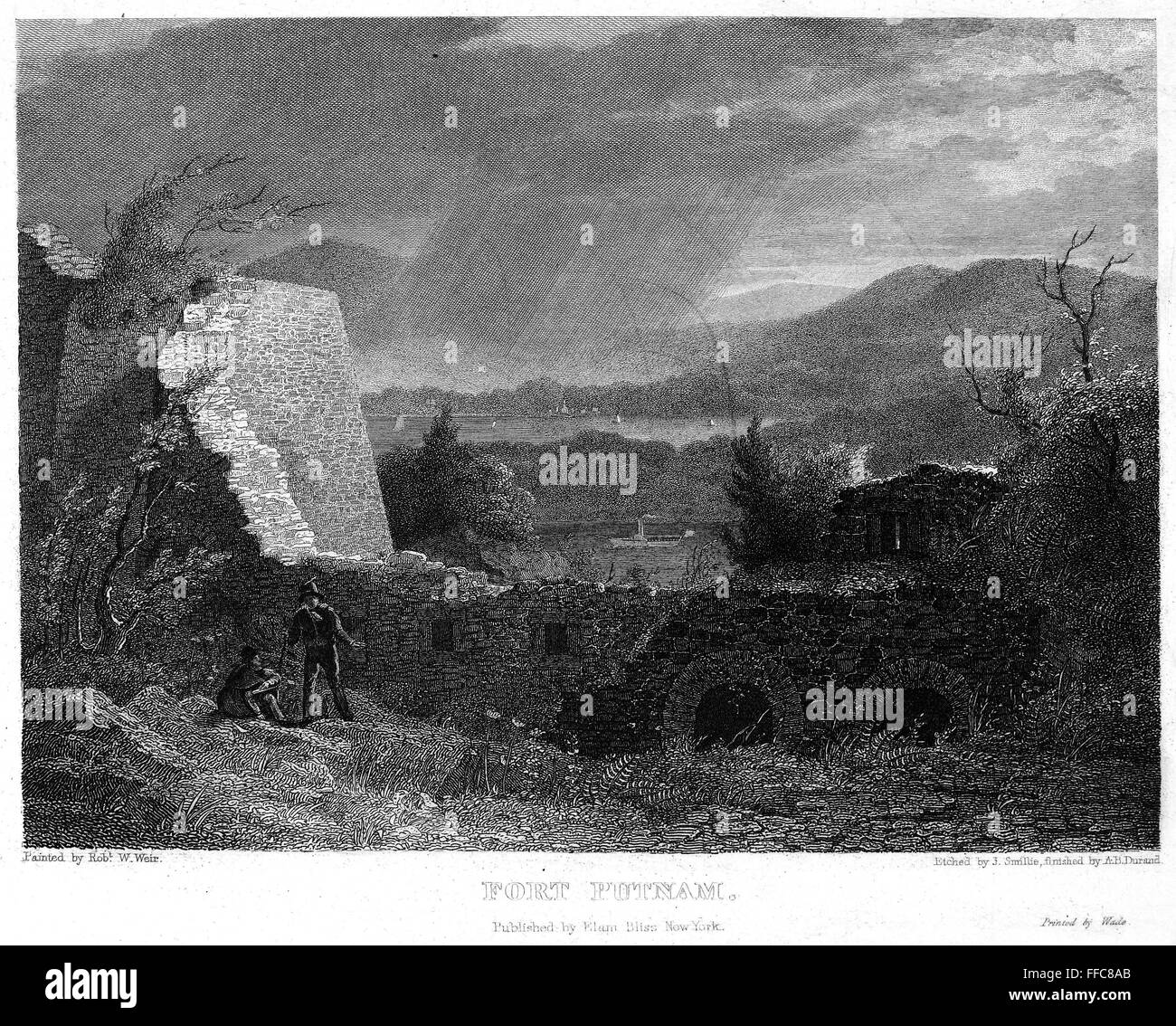 OHIO: FORT PUTNAM RUINS. /nRuins of Fort Putnam (a.k.a. Campus Martius ...