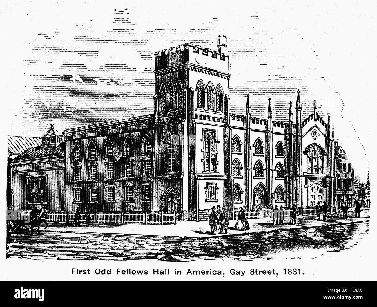Odd fellows baltimore hi-res stock photography and images - Alamy