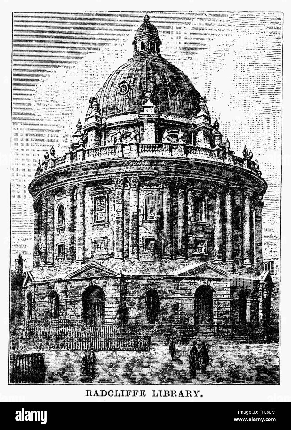 OXFORD: RADCLIFFE LIBRARY. /nView of Radcliffe Library on the campus of ...