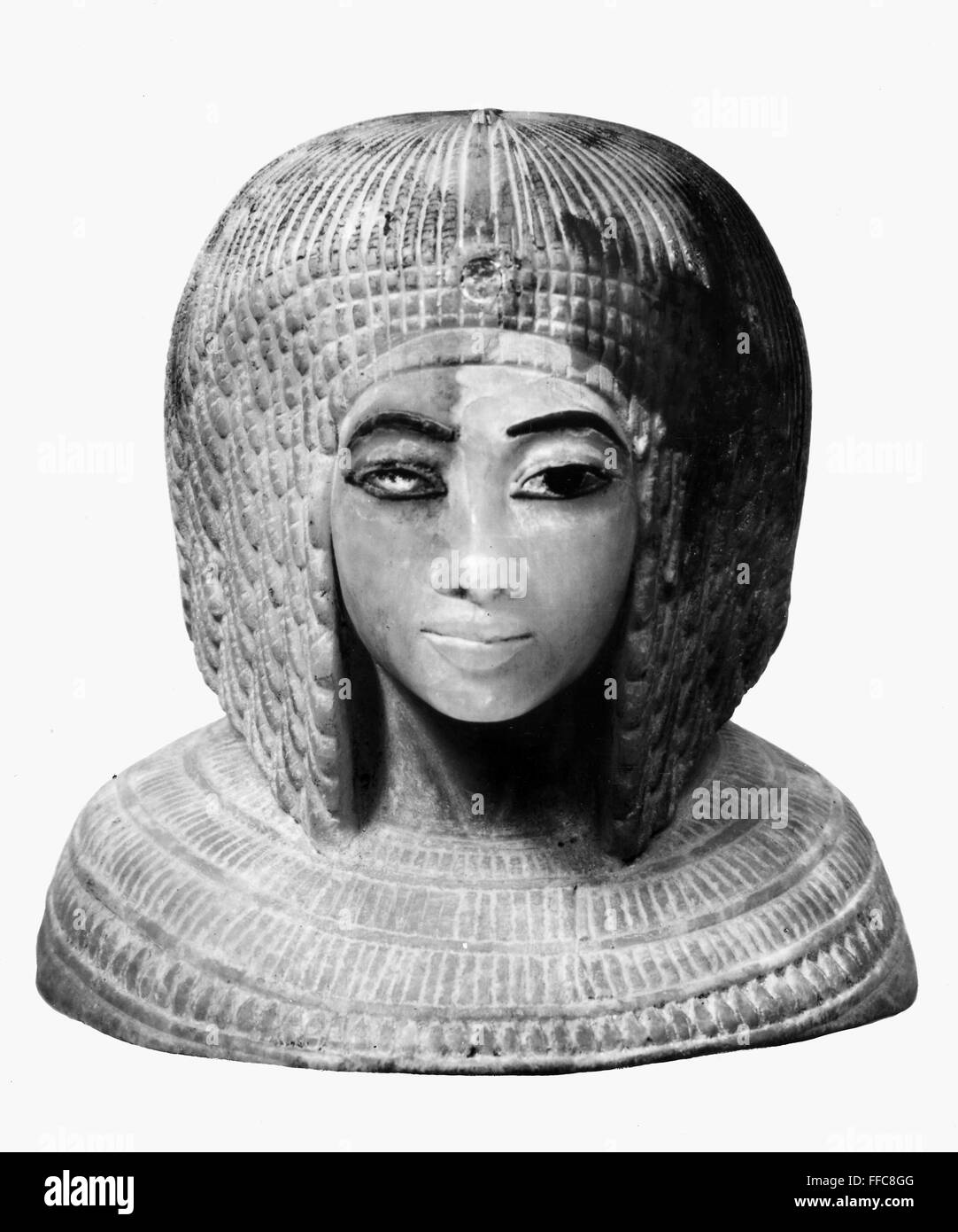 PRINCESS MERYETATEN. /nEgyptian princess Meryetaten, alabaster with ...