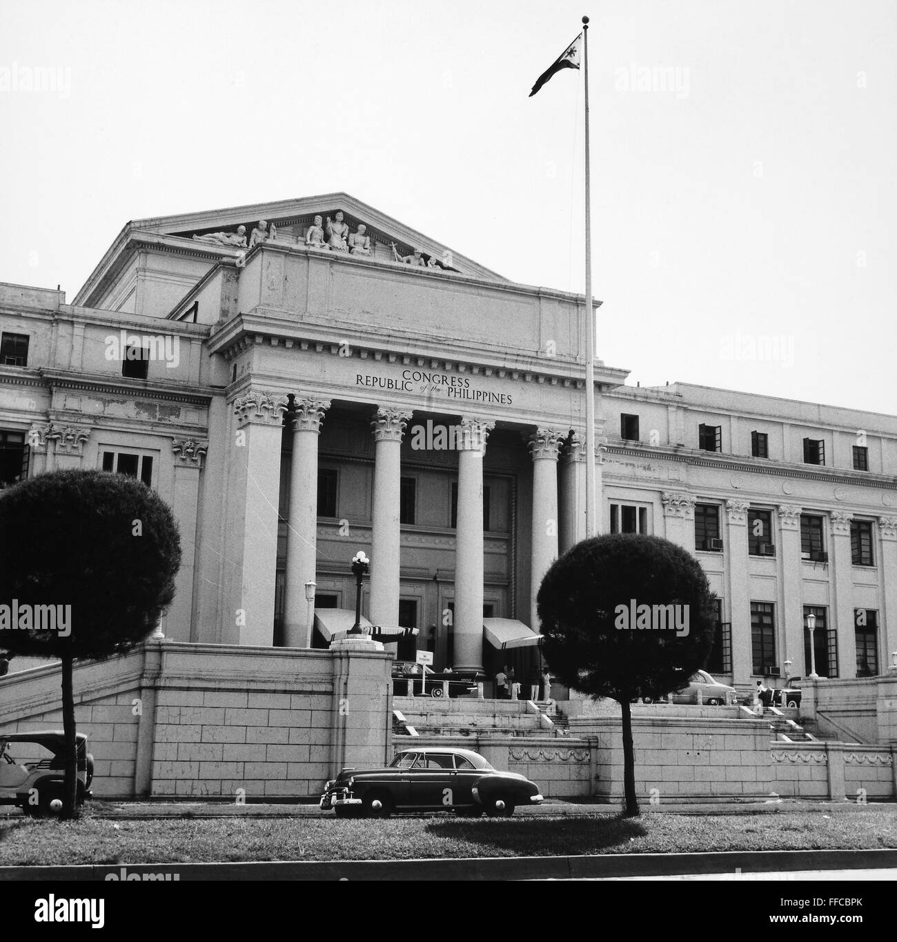 PHILIPPINES: CONGRESS. /nThe Congress building in Manila, the capital ...