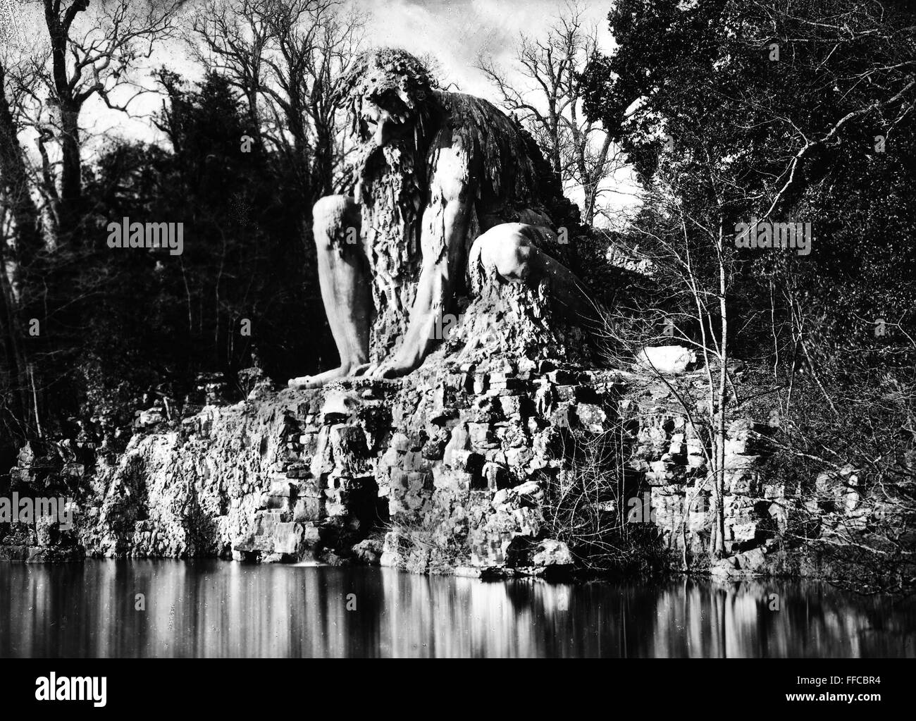 APPENNINO STATUE, c1580. /nThe statue known as Appennino, at the Villa ...