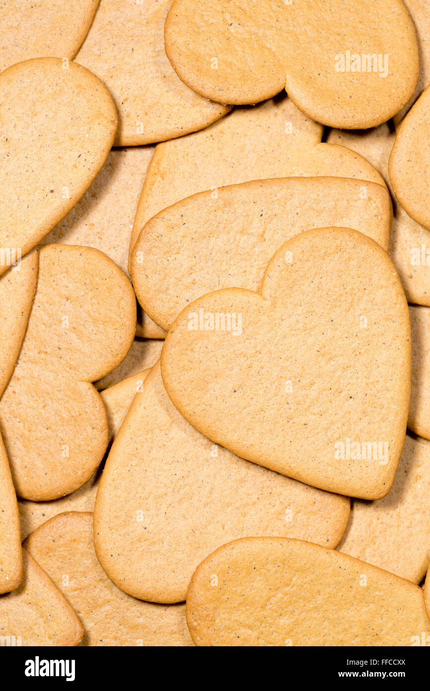 Gingerbread hearts hi-res stock photography and images - Alamy