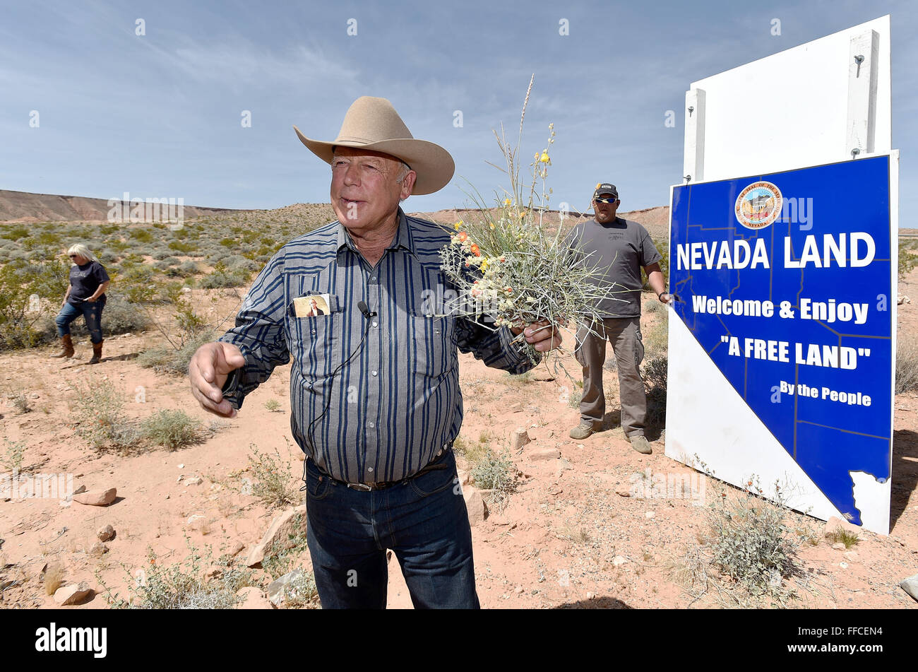 Cliven bundy standoff hi-res stock photography and images - Alamy