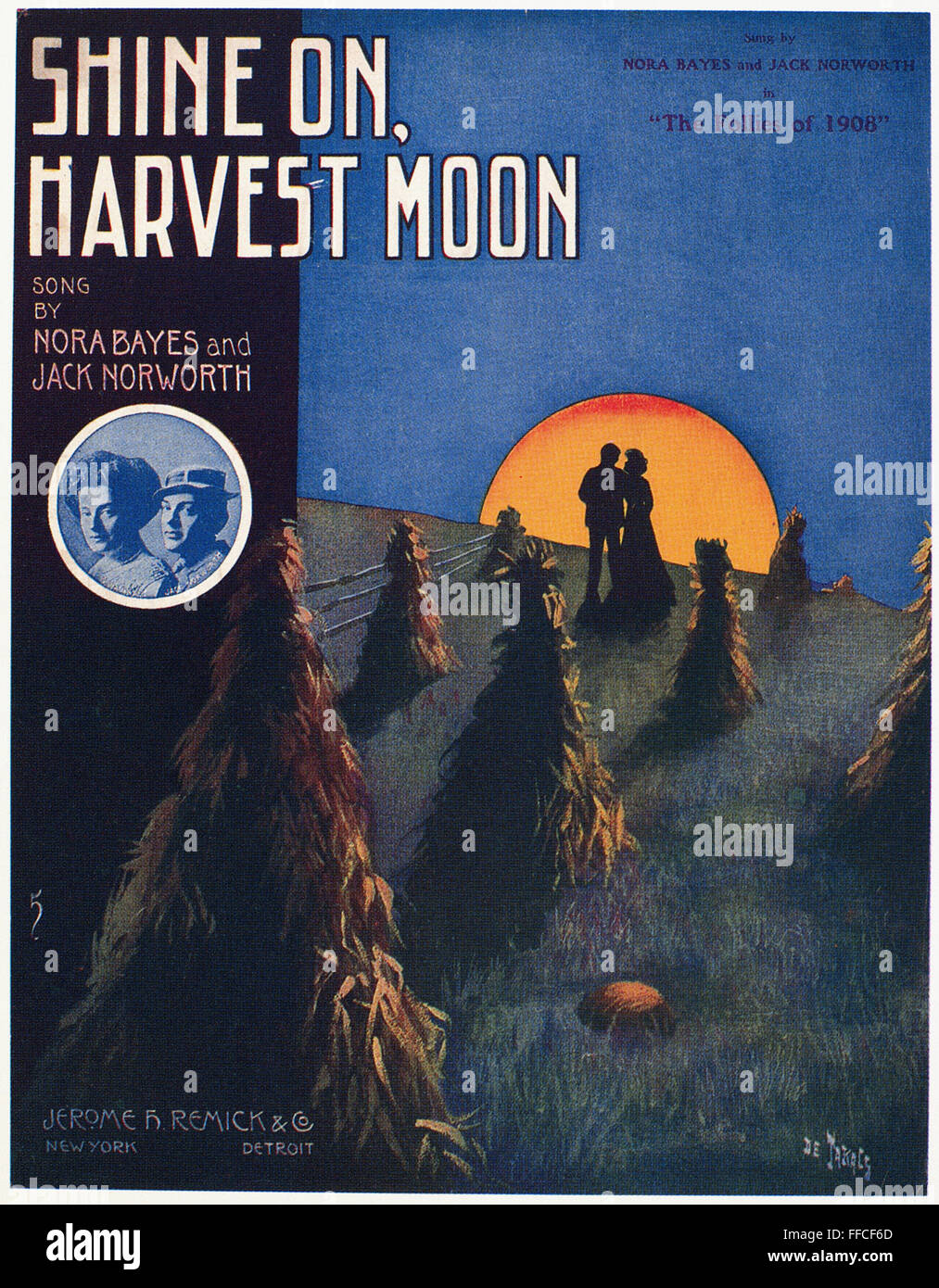 1908 sheet music hi-res stock photography and images - Alamy