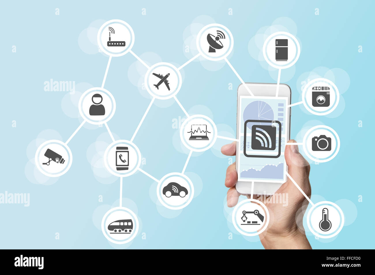 Smart framework background hi-res stock photography and images - Alamy