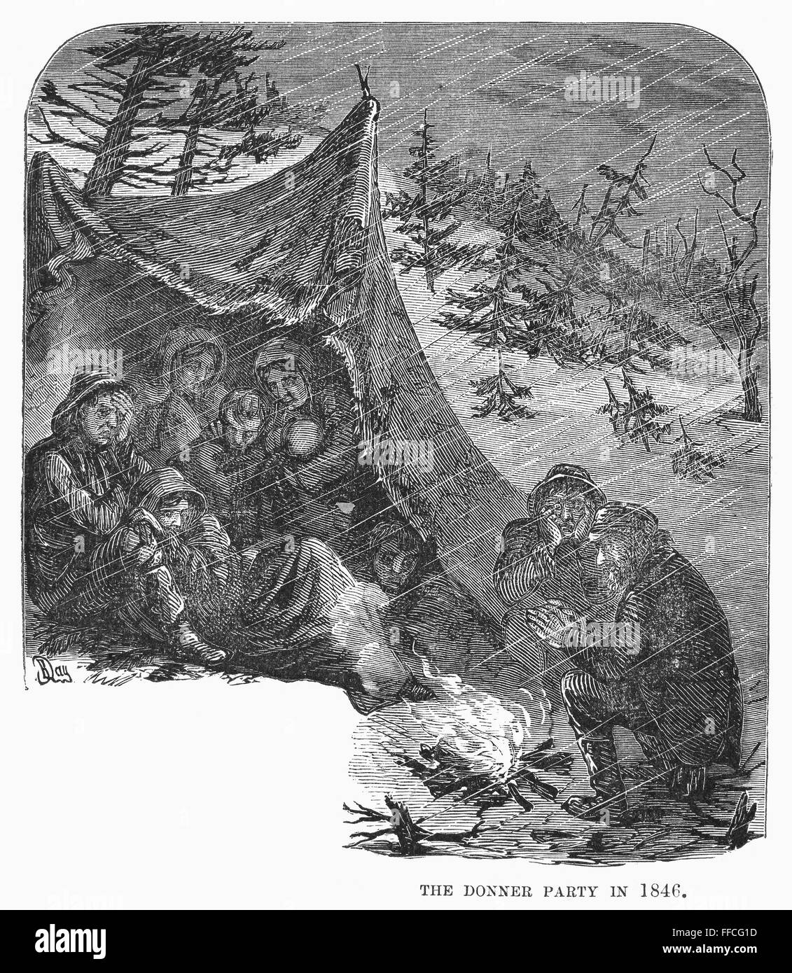 Donner party 1846 hi-res stock photography and images - Alamy