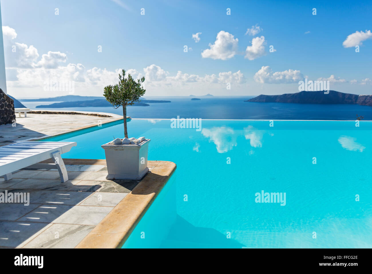 Olive tree swimming pool hi-res stock photography and images - Alamy