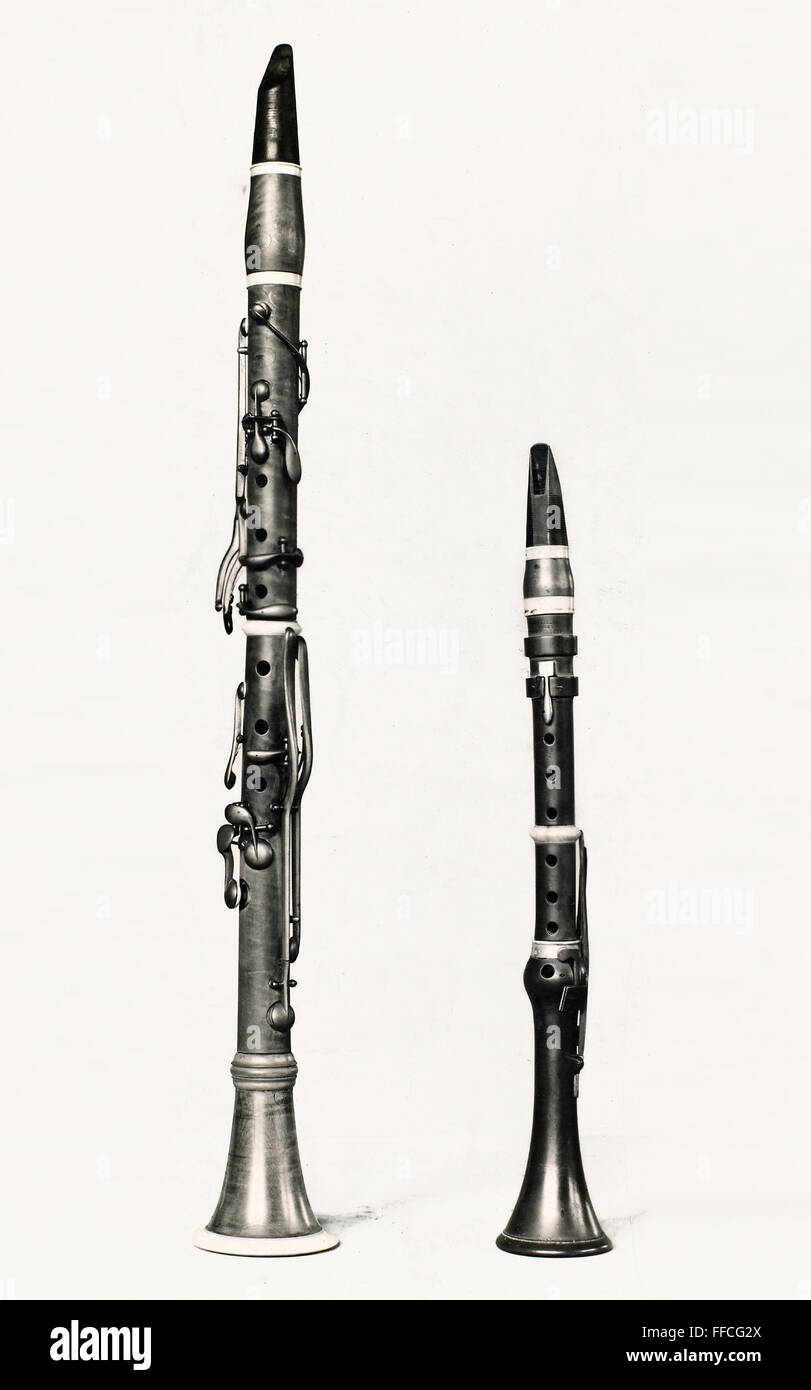 CLARINETS, 19th CENTURY Stock Photo - Alamy