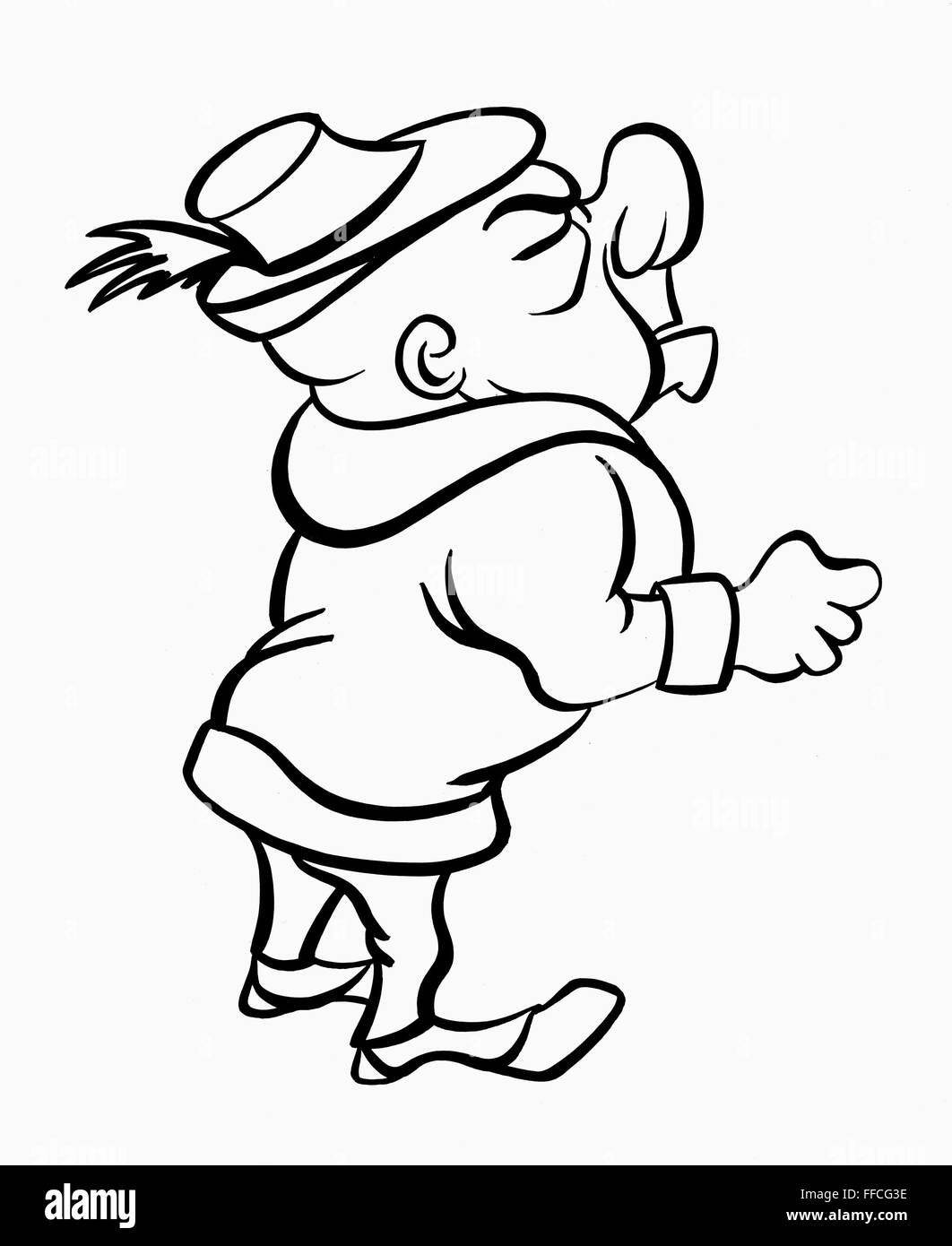 CARTOON: MR. MAGOO, 1955. /nDrawing of the American cartoon character ...
