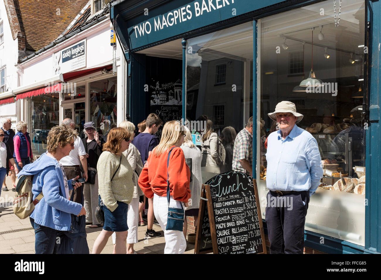 Busy bakery in Southwold, Suffolk, UK Stock Photo - Alamy