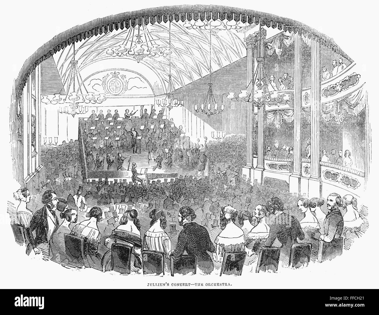 LOUIS JULLIEN (1812-1860). /nLouis Antoine Jullien, French conductor ...