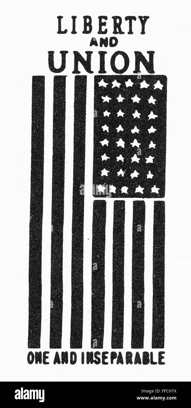 PRESIDENTIAL CAMPAIGN, 1864. /nRepublican Party campaign symbol for the ...