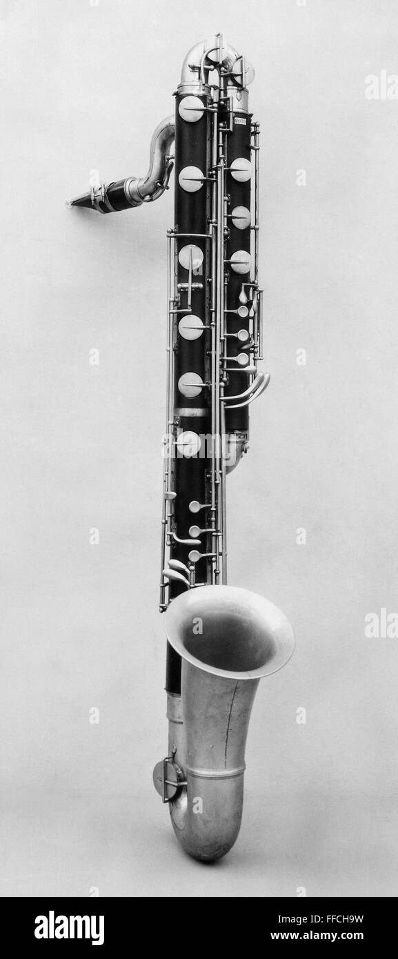 CONTRABASS CLARINET. /nEnglish contrabass clarinet, or pedal clarinet ...