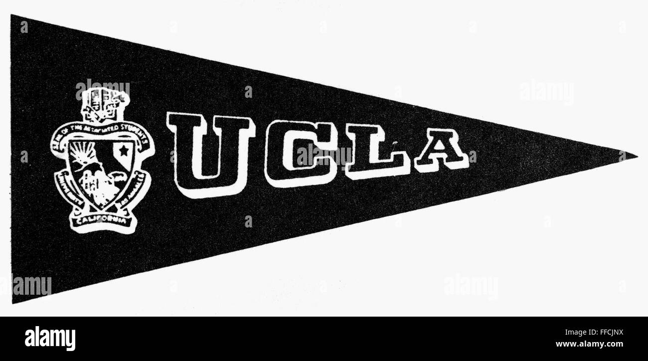PENNANT: UCLA. /nA pennant from the University of California at Los ...