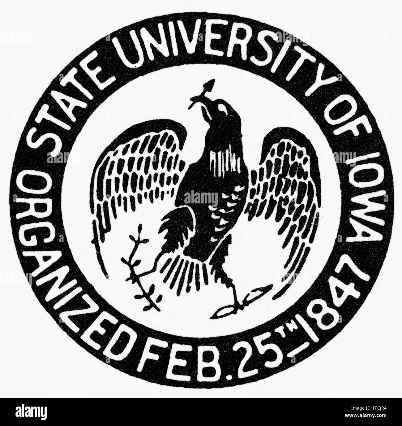 SEAL: UNIVERSITY OF IOWA Stock Photo - Alamy
