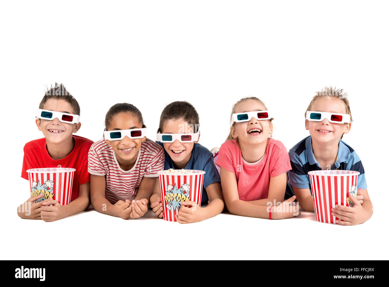 Children audience group Cut Out Stock Images & Pictures - Alamy