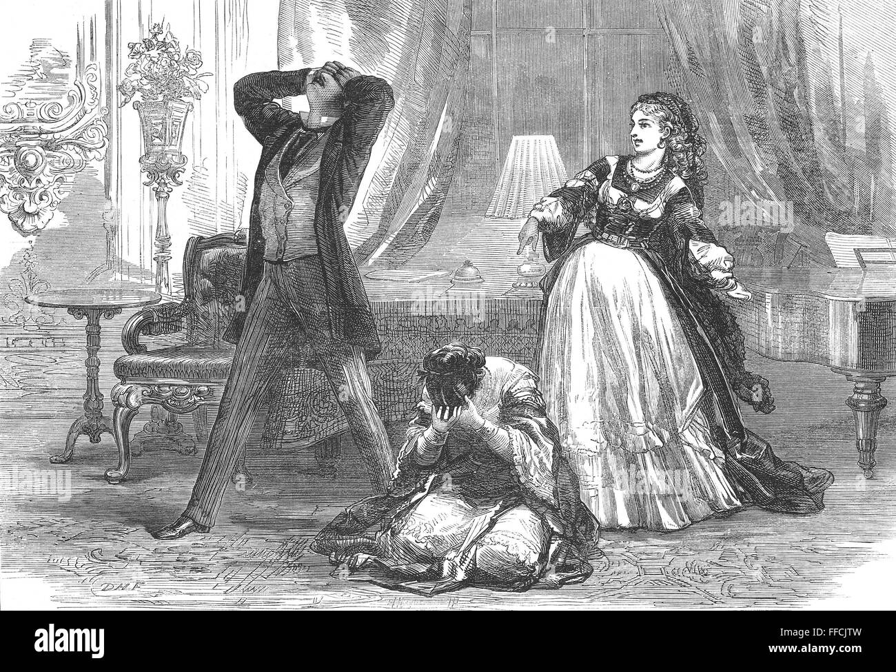 Victorian theatre stage hi-res stock photography and images - Alamy