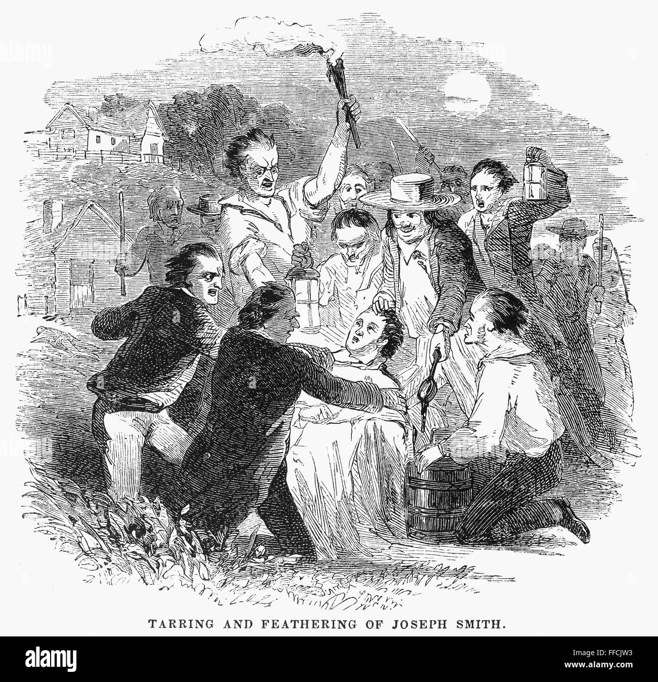 JOSEPH SMITH (1805-1844). /nAmerican founder of the Mormon church. The ...