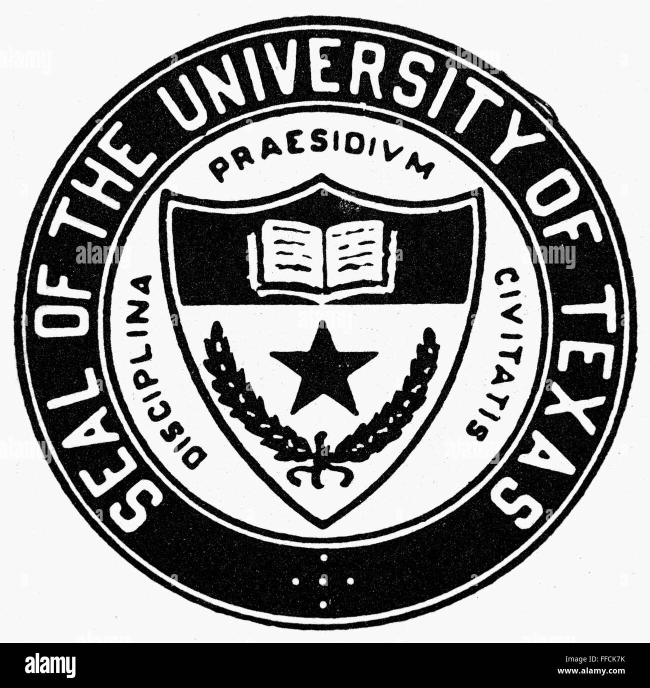 SEAL: UNIVERSITY OF TEXAS Stock Photo - Alamy
