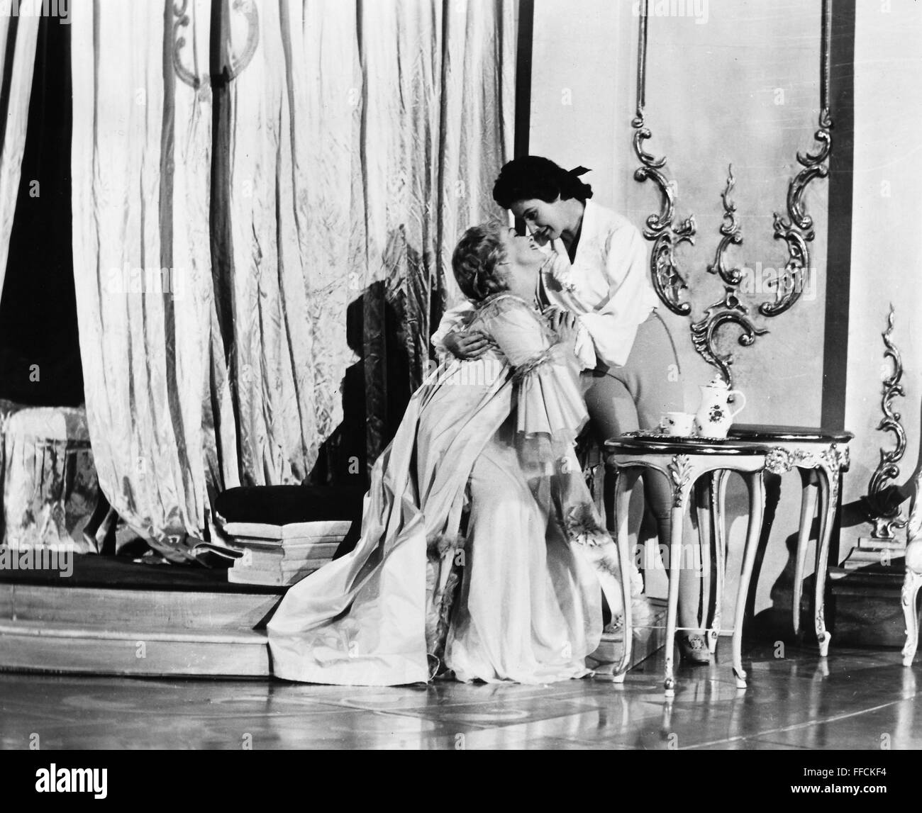 OPERA: DER ROSENKAVALIER. /nElisabeth Schwarzkopf as the Marschallin ...