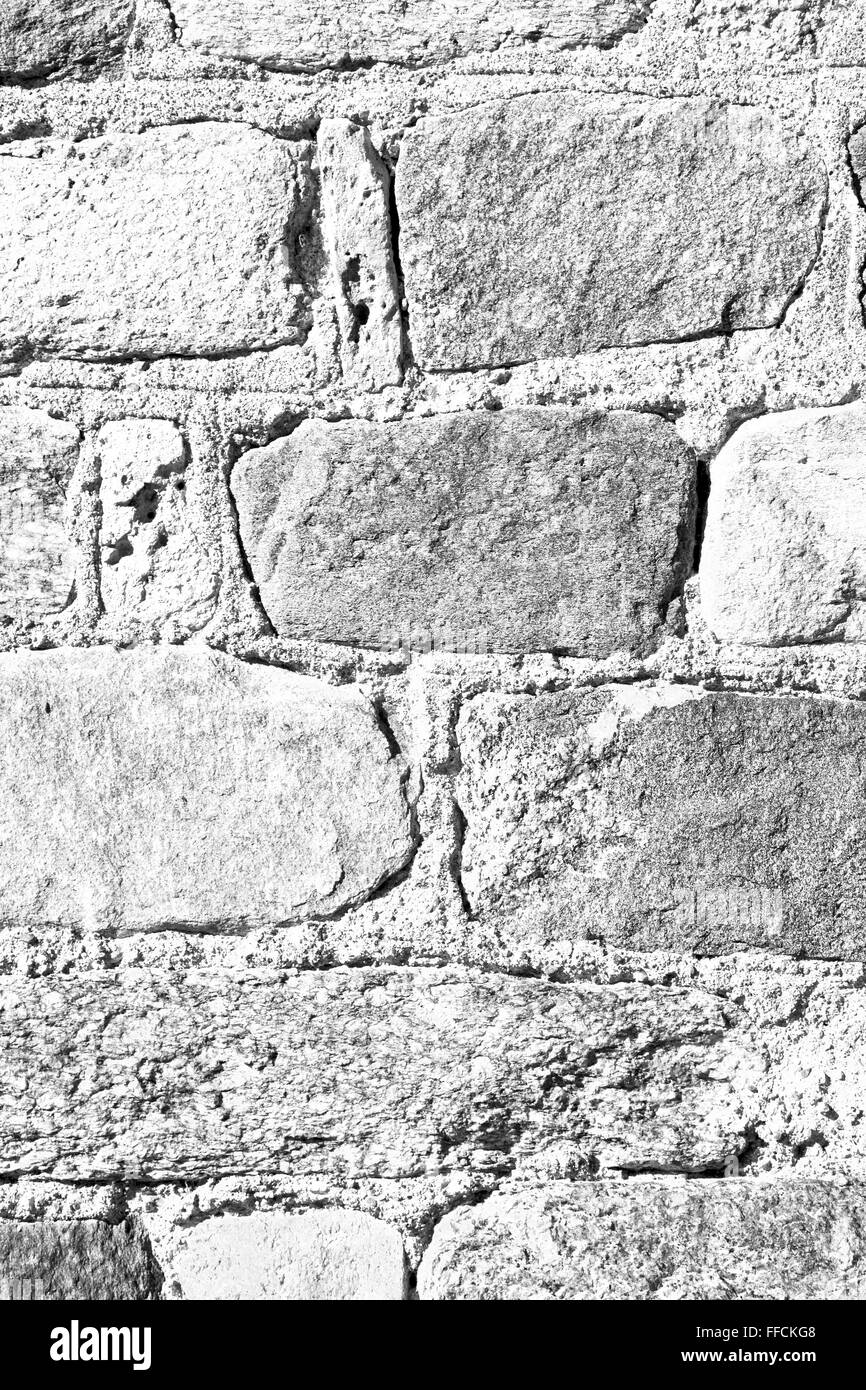 step brick in greece old wall and texture material the background Stock ...