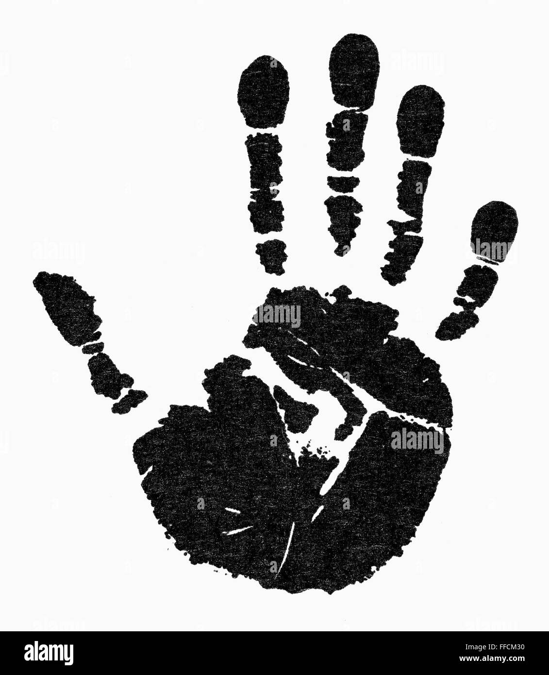 SYMBOL: BLACK HAND. /nSymbol of Black Hand, a secret terrorist society ...