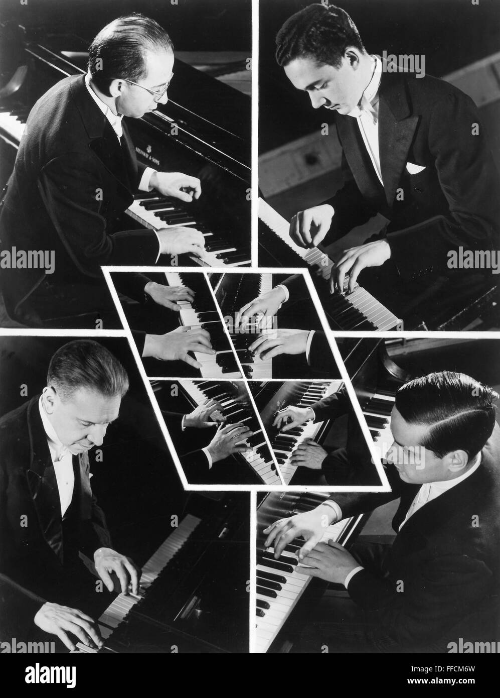 FIRST PIANO QUARTET. /nMembers of the First Piano Quartet. Clockwise ...