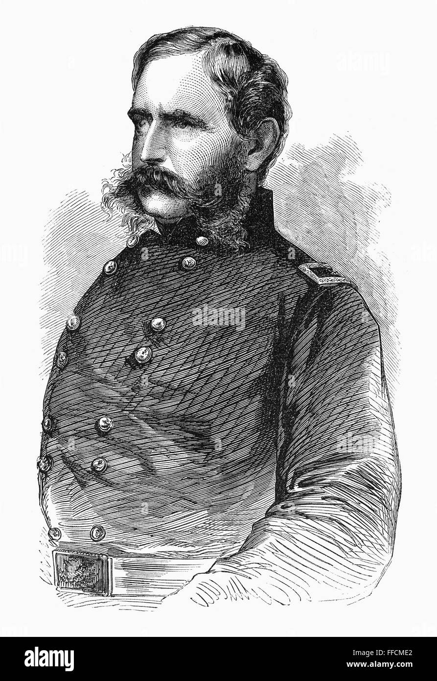 CHRISTOPHER C. AUGUR /n(1821-1898). American army officer. Wood ...